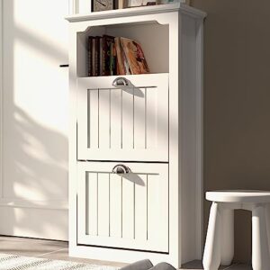 xiweot shoe cabinet for entryway slim : hidden shoe storage cabinet for entryway white shoe cabinet narrow shoe cabinet with doors wooden storage cabinet slim shoe cabinet