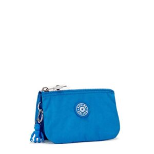 Kipling Women’s Creativity Small Pouch, Versatile Cosmetics Kit, Lightweight Nylon Travel Organizer, Eager Blue