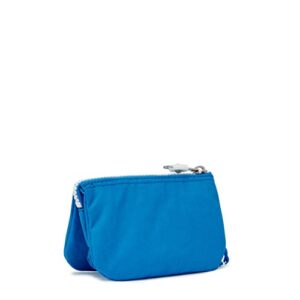 Kipling Women’s Creativity Small Pouch, Versatile Cosmetics Kit, Lightweight Nylon Travel Organizer, Eager Blue