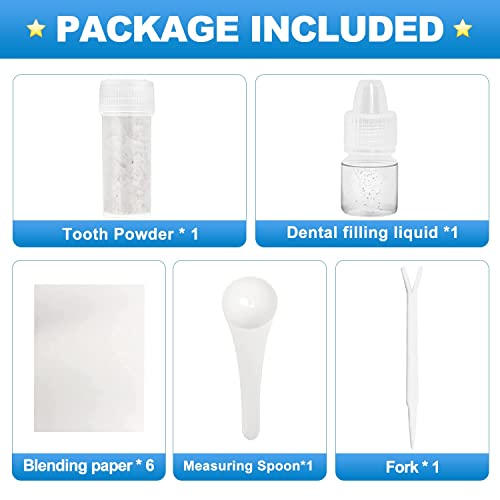 Tooth Repair Kit, Moldable False Teeth,DIY Dental Repair Kit Glue for Broken,Missing, Gaps, Regain Your Beautiful Smile in Minutes-R2