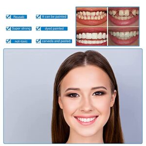 Tooth Repair Kit, Moldable False Teeth,DIY Dental Repair Kit Glue for Broken,Missing, Gaps, Regain Your Beautiful Smile in Minutes-R2