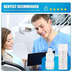 Tooth Repair Kit, Moldable False Teeth,DIY Dental Repair Kit Glue for Broken,Missing, Gaps, Regain Your Beautiful Smile in Minutes-R2