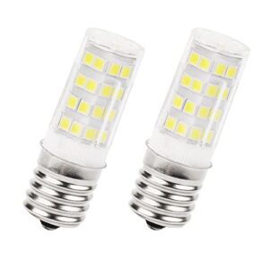 kscjdg kei d28a kel2811 refrigerator light bulb for frigidaire kenmore crosley refrigerator led bulb 5304517886-2pack