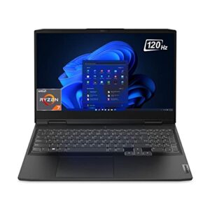 lenovo ideapad gaming 3 gaming laptop, 15.6" fhd ips 120hz, amd ryzen 7-7735hs up to 4.75 ghz, geforce rtx 4050, 32gb ddr5, 1tb pcie ssd, backlit, wifi 6, usb-c, rj45, win 11 pro