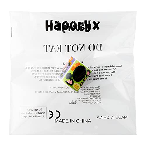 Haooryx 300pcs Cat Theme Make A Face Scene Sticker Roll, Make Your Own Kitty Decorative Sticker Decals Cute Cat Mixed and Match Self-Adhesive Sticker Scrapbook Laptop Decor Kid’s Party Favor Supplies