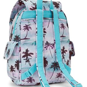 Kipling Women's City Pack Small Backpack, Lightweight Versatile Daypack, Shadow Palm PRT, 12''L x 14.5''H x 7.8''D