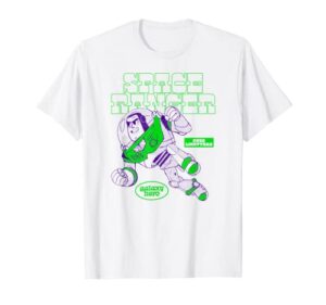 amazon essentials pixar toy story stylized buzz lightyear space ranger t-shirt