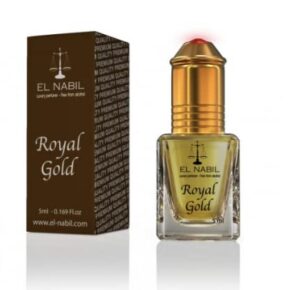 el nabil royal gold arabian perfume oil | royal oil | fragrance perfume oil | perfume oils for women and men | vanilla perfume oil | 0.17 fl oz (royal gold)