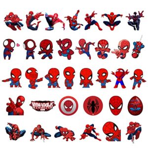 Spider Kids Stickers - 85pcs Non-Repeatable Stickers Water Bottle Water Bottle Car Bike for Laptop Bumper Skateboard Luggage Computer Superhero Stickers