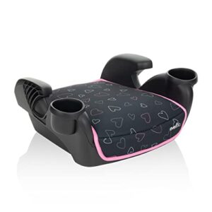 Evenflo GoTime No Back Booster Car Seat (Amore Pink) (Pack of 2)