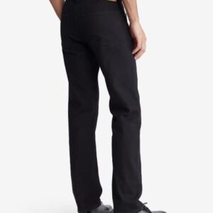 Calvin Klein Men's Straight High Stretch Jeans, Ck Classic Black, 38W x 32L