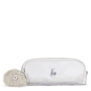 kipling gitroy metallic pencil case candy metallic