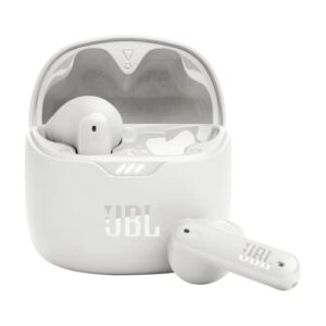 jbl tune flex - true wireless noise cancelling earbuds (white), small