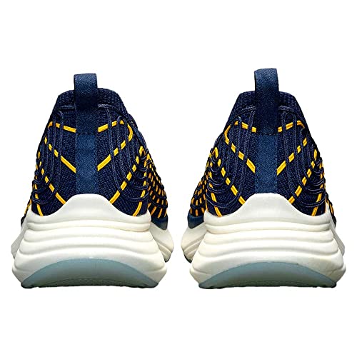 Athletic Propulsion Labs Men's Techloom Zipline Shoe, Navy/Racing Yellow/Red (us_Footwear_Size_System, Adult, Men, Numeric, Medium, Numeric_10)