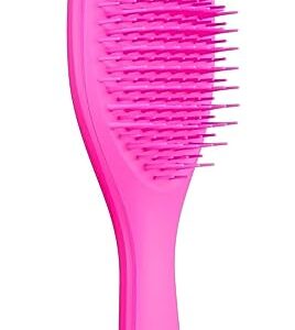 Tangle Teezer x Barbie The Mini Ultimate Detangling Brush, Dry and Wet Hair Brush Detangler for Traveling and Small Hands, Totally Pink