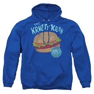 sons of gotham spongebob squarepants krusty krab - pullover hoodie royal