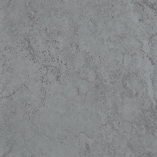 VaryStyle 12"x12" Grey Concrete Peel and Stick Floor Tiles 10-Pack Vinyl Flooring Waterproof Sticky Tiles for Floor Self Adhesive Removable Stick on Floor Tile for Kitchen Bathroom Basement Flooring