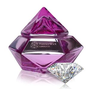 the pink diamond diamond candle