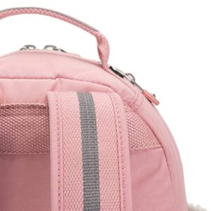 Kipling Women's Seoul Small Backpack, Durable, Padded Shoulder Straps with Tablet Sleeve, Bridal Rose, One Size