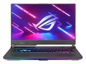 asus rog strix g15 (2022) gaming laptop, 15” 16:10 fhd 144hz, geforce rtx 3050, amd ryzen™ 7 6800h/hs, 16gb ddr5, 512gb pcie ssd, wi-fi 6e, windows 11, g513rc-es73, eclipse gray