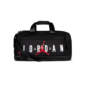 nike jordan air duffel gym duffel bag (black)