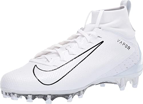 Nike Vapor Untouchable Pro 3 917165-120 White-Black Men's Football Cleats 15 US