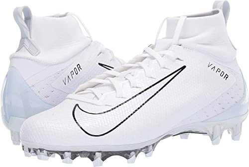 Nike Vapor Untouchable Pro 3 917165-120 White-Black Men's Football Cleats 15 US