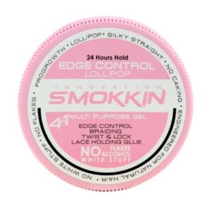 infinix smokkin hair gel 4 in1 | multi purpose | edge control | twist & lock | holding 24 hours - lollipop- no flakes,alcohol & white stuff