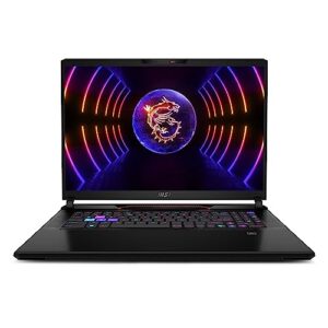 msi raider ge78 hx laptop: intel core i9-13980hx, geforce rtx 4070, 17" 16:10 qhd+(2560 x 1600) 240hz, 32gb ddr5, 2tb nvme ssd, thunderbolt 4, cooler boost 5, win 11 pro: dark grey 13vg-057us