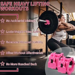 SINYWAY Barbell Pad Set, 11 Pcs Barbell Squat Pad for Hip Thrusts, Lunges, Leg day with 2 Gym Ankle Straps, 3 Hip Resistance Bands, 2 Lifting Strap, 2 Barbell Clip, Barbell Pad and Carry Bag