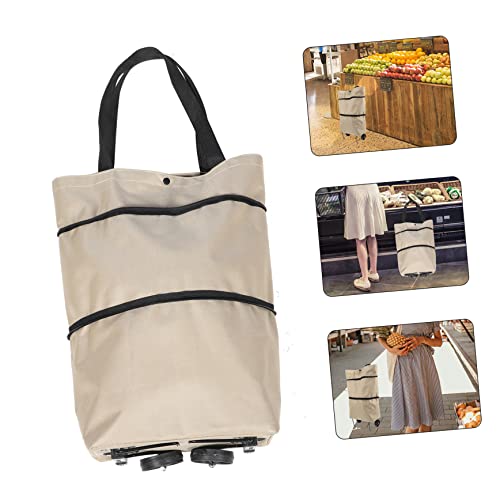 Trolley Foldable Shopping Cart Folding Shopping Cart Trolly Dolly Cart Collapsible Suitcase Trolley Grocery Cart Bag Collapsible Luggage Cart Reusable Grocery Bag Grocery Tote Bag