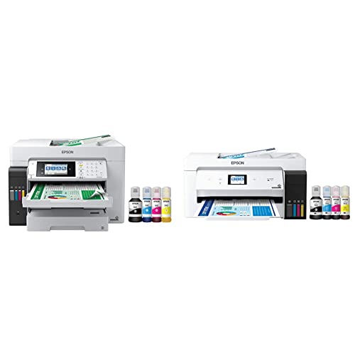 Epson® EcoTank® Pro ET-16600 SuperTank® Wide-Format Color Inkjet All-in-One Printer & EcoTank ET-15000 Wireless Color All-in-One Supertank Printer