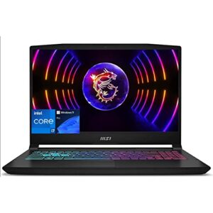 msi katana 15 gaming laptop, 15.6" fhd ips 144hz, 13th gen intel 10-core i7-13620h, rtx 4070, 64gb ddr5, 2tb pcie ssd, tb 4, usb-c, wifi 6, cooler boost 5, rgb backlit, win 11 pro