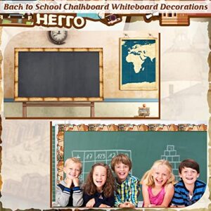 Patelai 118 Feet Classroom Bulletin Board Borders World Map Bulletin Board Borders Travel The Map Paper Borders Classroom Bulletin Board Trim for Back to School Chalkboard Whiteboard Decorations