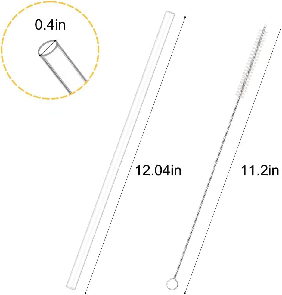 MLKSI Straw Cover Set for Stanley Cup Accessories, Inculding Replacement Straw - Straw Topper - Tumbler Lid - Silicone Boot and Brush for Stanley 40 oz Tumbler with Handle Stanley Tumbler Accessories