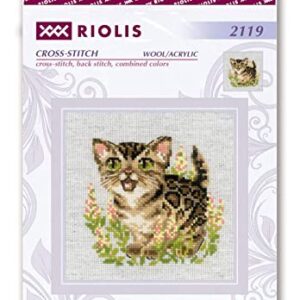 RIOLIS Counted Cross Stitch kit 2119 Bengal Kitten