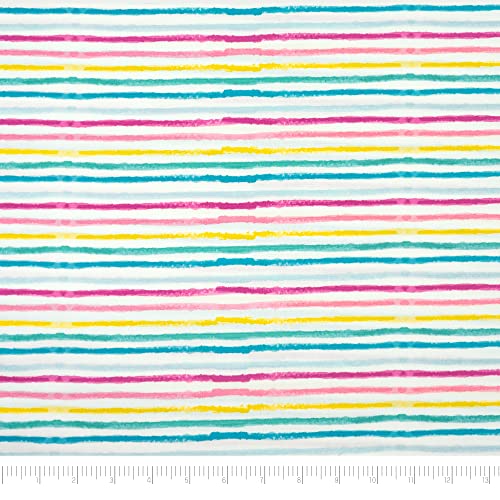 Singer Fabrics, 100% Cotton, Multi Stripe, Precut, 2 Yard pre Cut