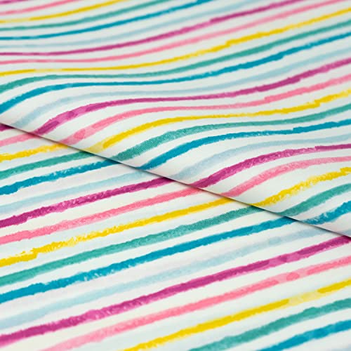 Singer Fabrics, 100% Cotton, Multi Stripe, Precut, 2 Yard pre Cut