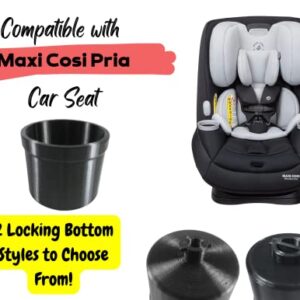 Cup Holder compatible with Maxi Cosi Pria All-in-One Car Seat (Single Cup Holder) (Style #4)