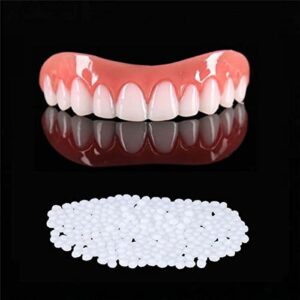 fake teeth - upper and lower veneer - dentures for women and men(2pcs)