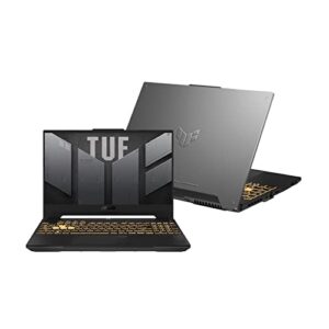 excaliberpc 2023 asus tuf gaming f15 fx507zi-f15.i74070 (i7-12700h, 16gb ram, 1tb nvme ssd, rtx 4070 8gb, 15.6" 144hz fhd, windows 11) gaming notebook - mecha gray