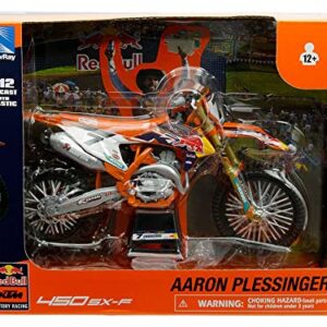 KTM 450 SX-F Motorcycle #7 Aaron Plessinger KTM Factory Racing 1/12 Diecast Model by New Ray 58363