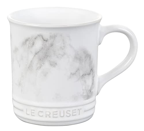 Le Creuset Stoneware 14 oz, Marble Collection Coffee Mug