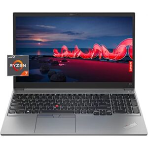 lenovo thinkpad e15 gen 4 15.6" fhd ips display business laptop, amd ryzen 7 5825u,  40gb ram, 1tb ssd, wi-fi 6, usb-c (support displayport 1.2), hdmi, 1080p webcam, windows 11 pro, mineral metallic