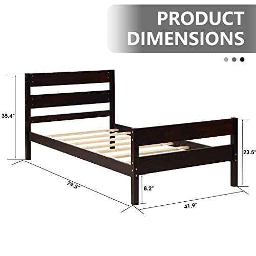 FansaFurn Twin Bed Frame