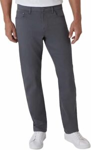 izod mens mid-weight comfort stretch knit denim 5 pocket pant (as1, waist_inseam, numeric_34, numeric_29, gray23)