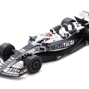 AlphaTauri AT03#22 Yuki Tsunoda Scuderia AlphaTauri F1 Formula One World Championship (2022) 1/64 Diecast Model Car by Sparky Y253