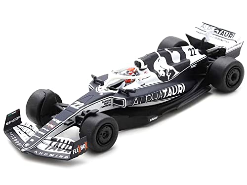 AlphaTauri AT03#22 Yuki Tsunoda Scuderia AlphaTauri F1 Formula One World Championship (2022) 1/64 Diecast Model Car by Sparky Y253