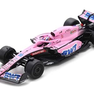 Alpine A522#31 Esteban Ocon BWT F1 Formula One World Championship (2022) 1/64 Diecast Model Car by Sparky Y251