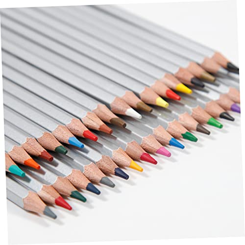 Healvian 1 Set 48 Highlighter Pencil Blending Pencil Writing Pencils Artist Pencils Blending Pencils Oily Pencils Art Pencils Coloring Pencils Mix Tin Box Pencils Colored Pencil Set